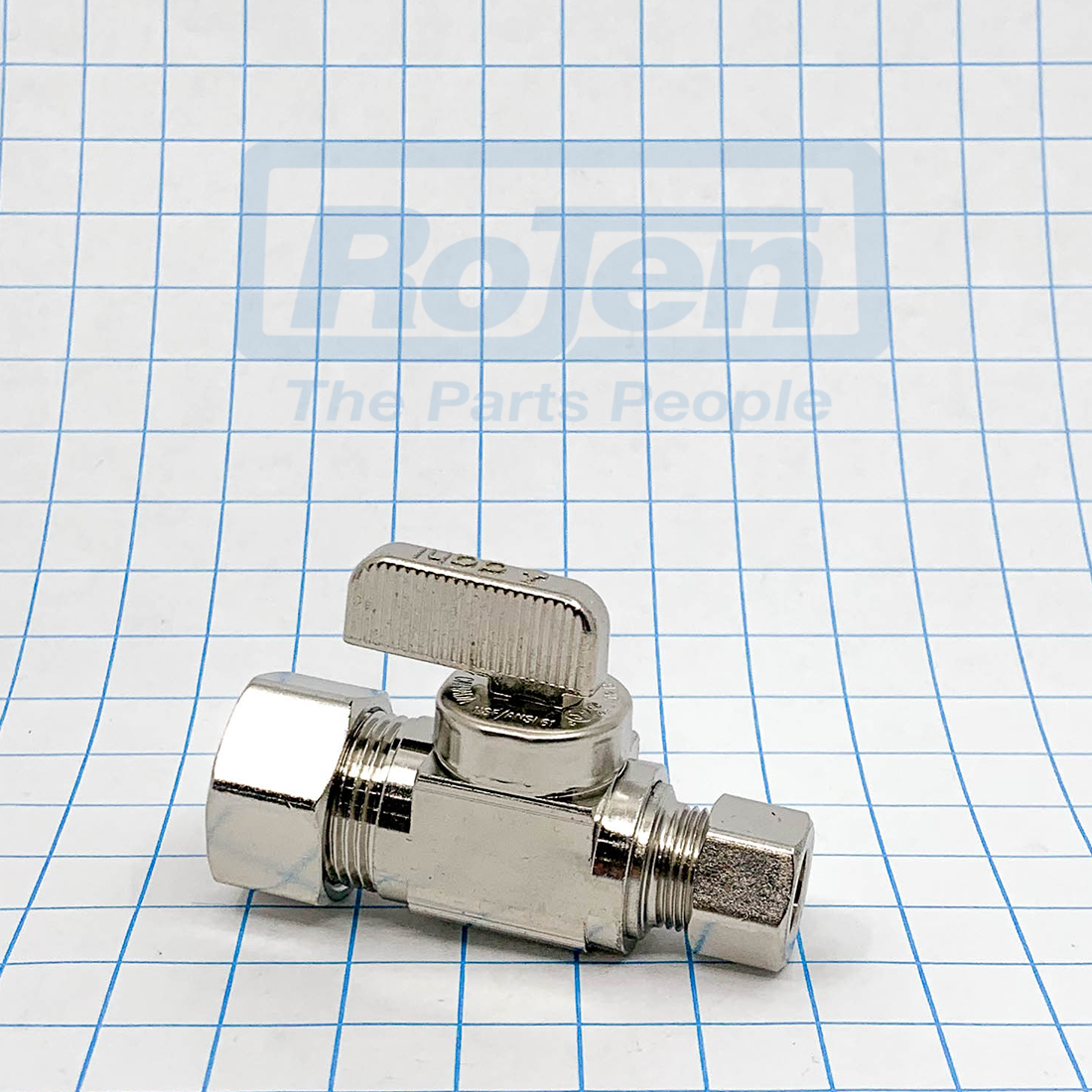 RoJen DAHL 1 4 TURN STRAIGHT STOP 5 8 OD X 3 8 OD RoJen